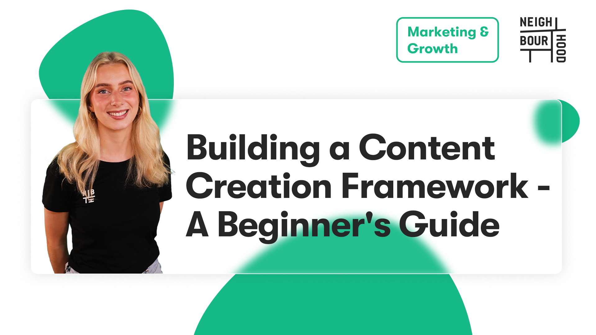 Building a Content Creation Framework - A Beginner's Guide