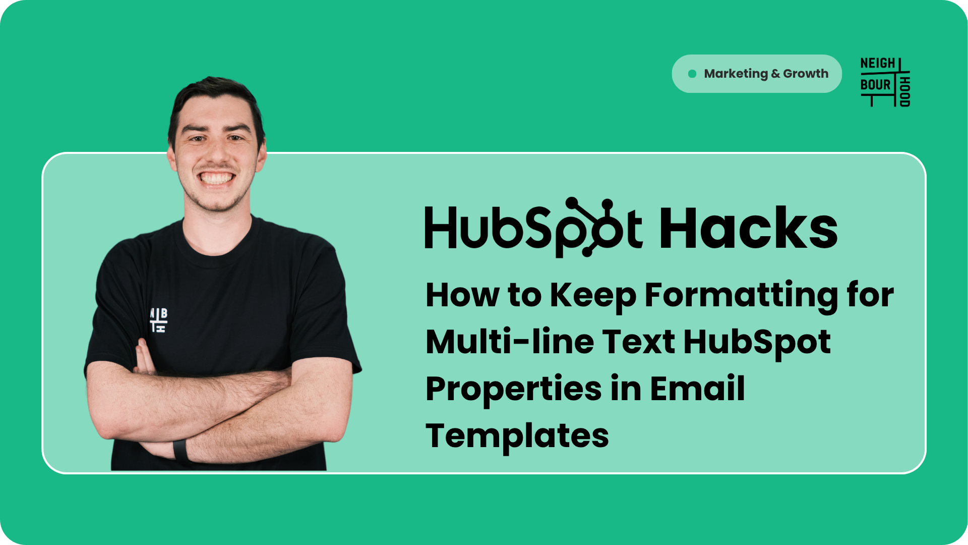How to Keep Formatting for Multi-line Text HubSpot Properties in Email ...